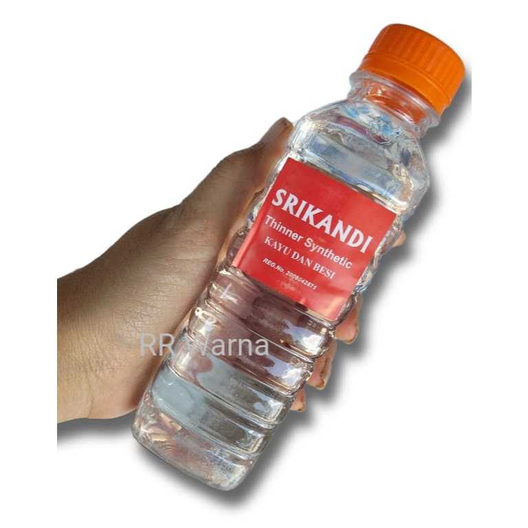 Jual Tiner Thinner Botol Pelarut Pengeencer Cat untuk Besi Kayu ...