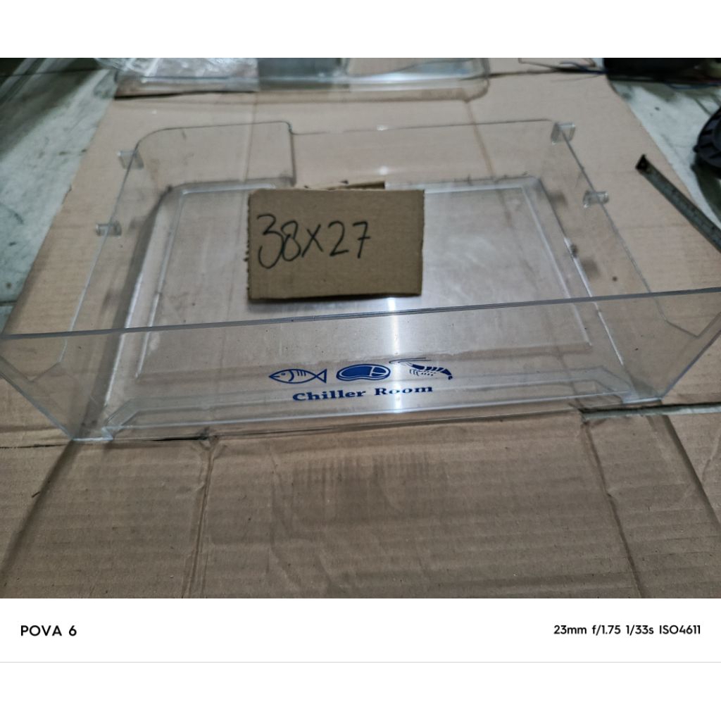 Jual RAK IKAN KULKAS AQUA 2 pintu ORIGINAL COPOTAN ukuran 38x27 ...