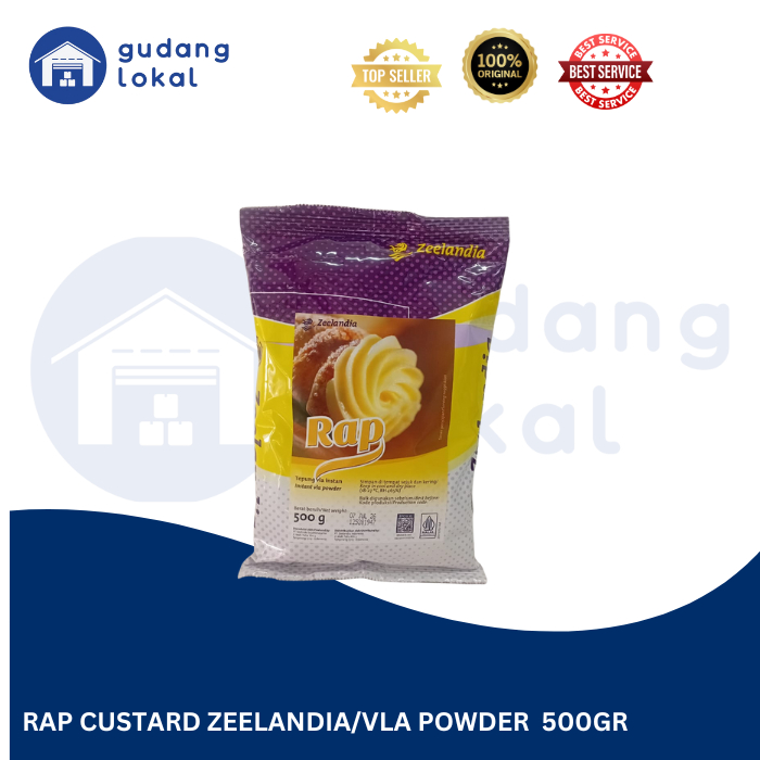 Jual Zeelandia Rap Tepung Custard Instant / Rap Tepung Vla Instan 500gr ...
