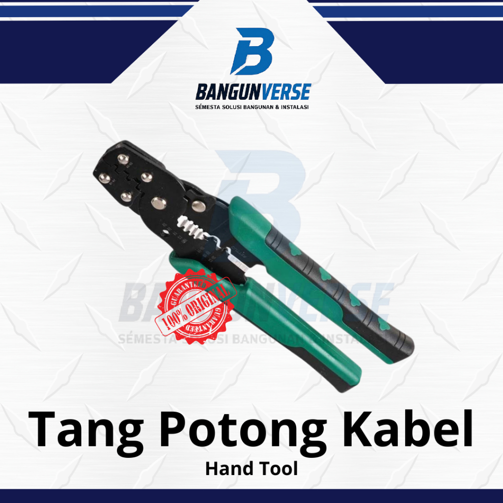 Jual Tang Krimping Press Skun Kabel Kombinasi / Tang Potong Kupas Kabel ...