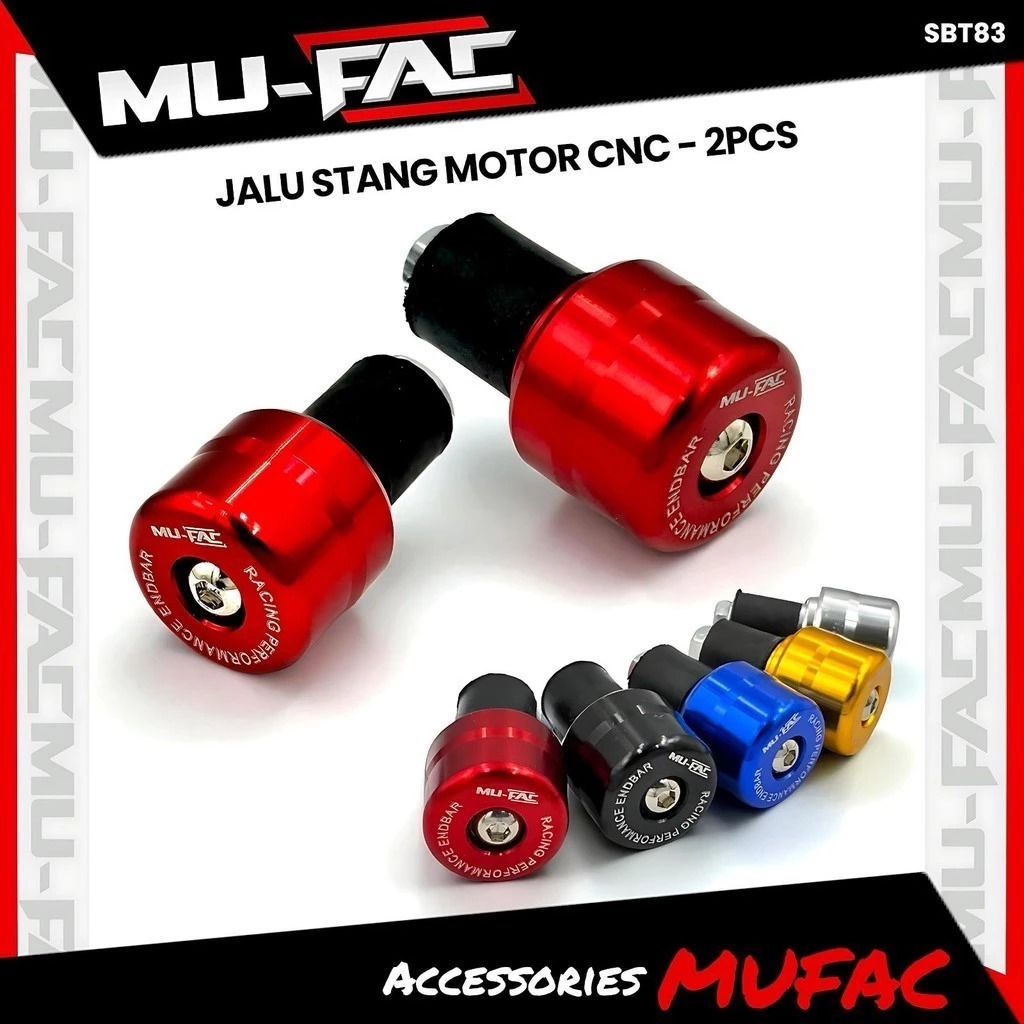 Jual Bandul Stang Motor MUFAC Jalu Stang SBT83 Bahan Aluminium CNC ...