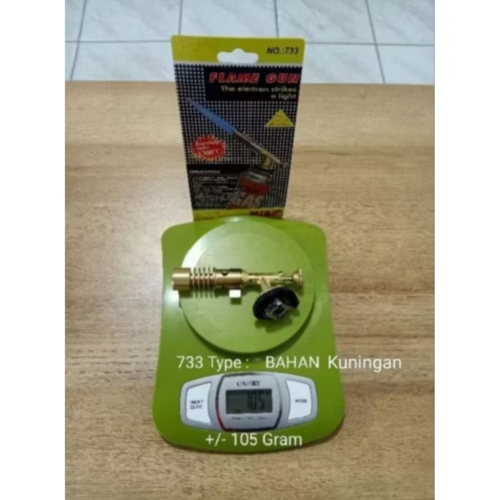 Jual Flame Gun Manual Full Tembaga - Gas Torch Portable , Zinc, Korek ...