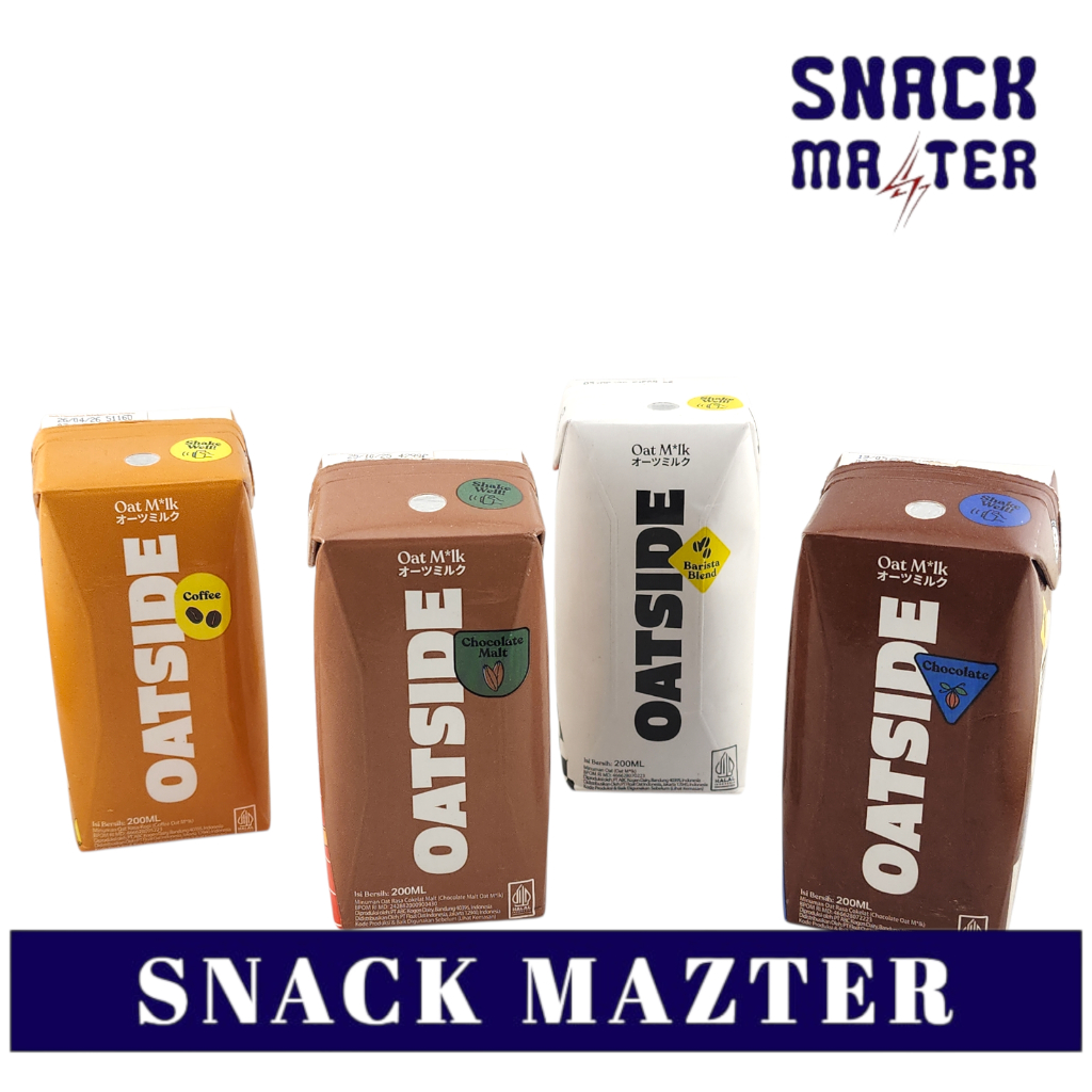 Jual OATSIDE Oat Milk UHT Straw - Netto 200ml | Shopee Indonesia
