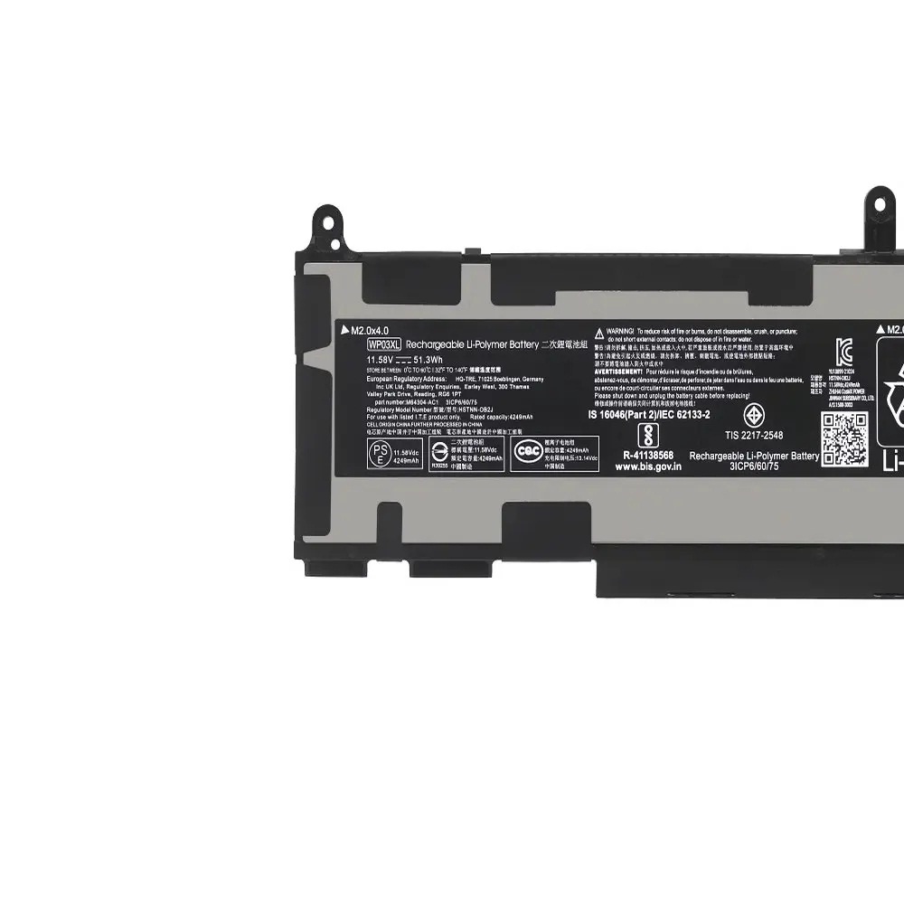 Jual WP03XL Baterai laptop Hp 830 835 840 845 860 865 G9 G10 X360 1040 ...