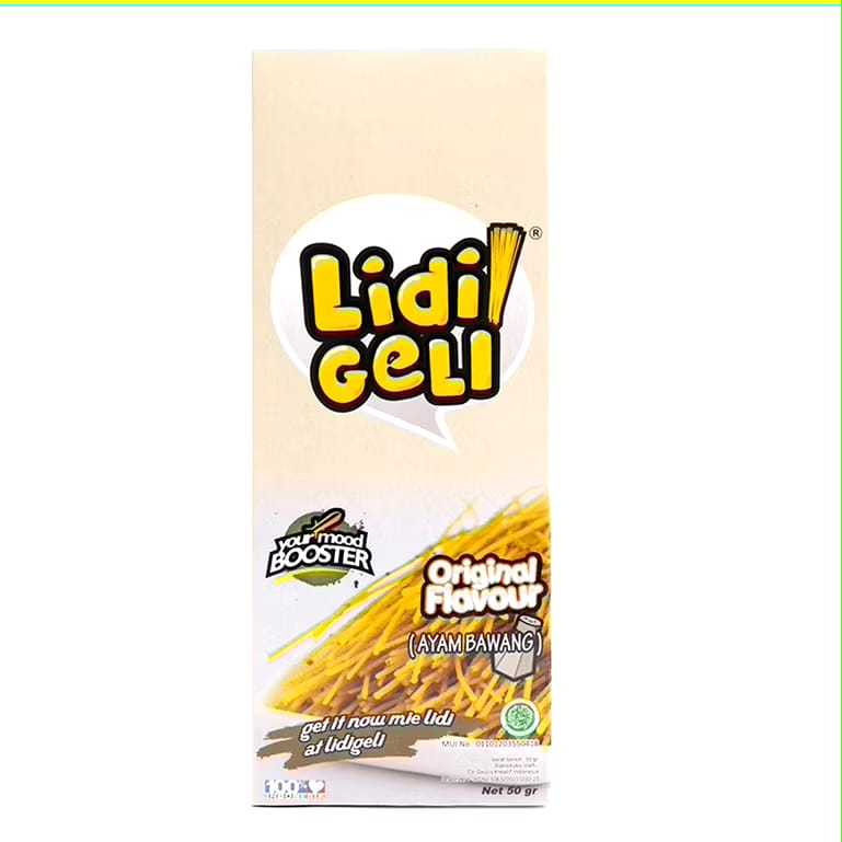 Jual Lidi Gell Original (Gurih Asin) - Mie Lidi / Bumbu Melimpah - Lidi ...