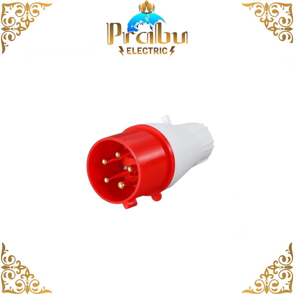 Jual INDUSTRIAL PLUG 5 PIN 32A 025 IP44 / INDUSTRIAL PLUG 5 POLE 32A ...