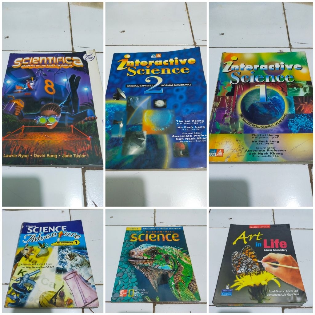 Jual ORIGINAL INTERACTIVE SCIENCE 1dan 2 Special express normal ...