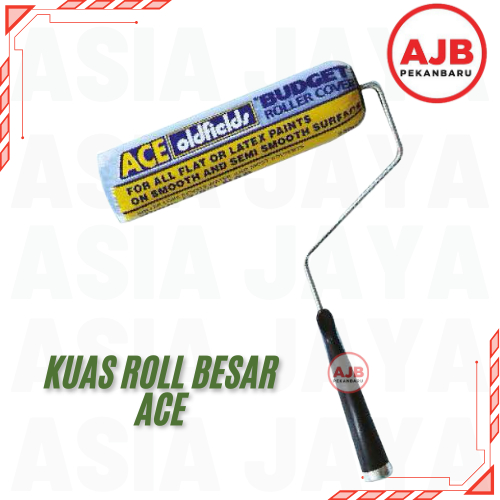 Jual (/PCS) KUAS ROLL BESAR ACE OLDFIELDS 230MM KUAS GOLONG ROL CAT ...