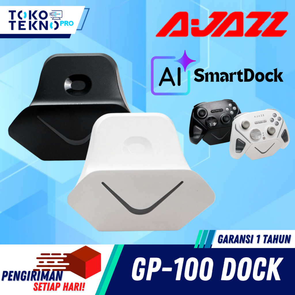 Jual baharishop Ajazz GP100 / GP-100 Docking Charge for Gamepad GP100 AI Smart Docking with LED ...