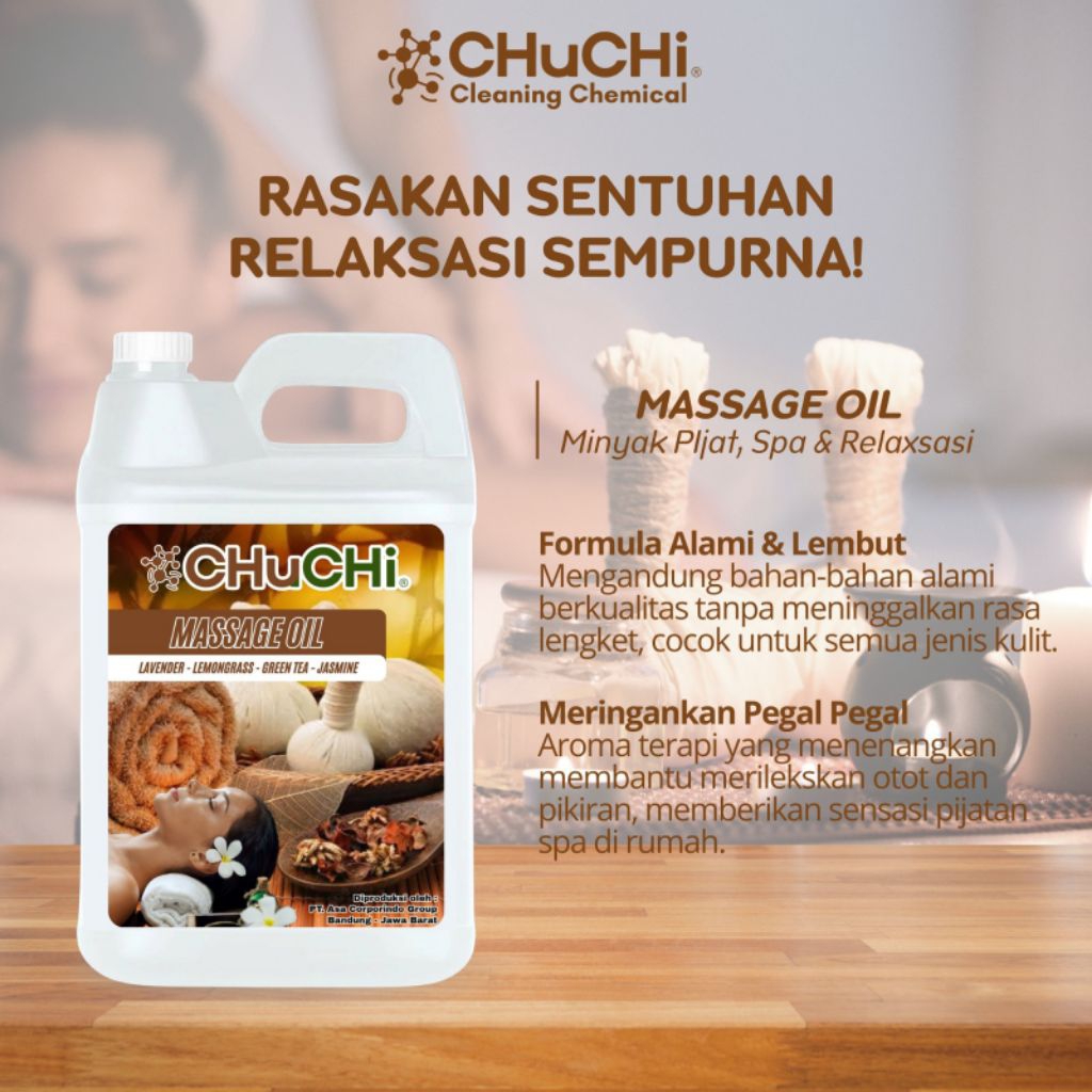Jual CHuCHi Relaxing Massage Oil - Minyak Pijat Aromaterapi untuk Merilekskan Tubuh dan Pikiran ...