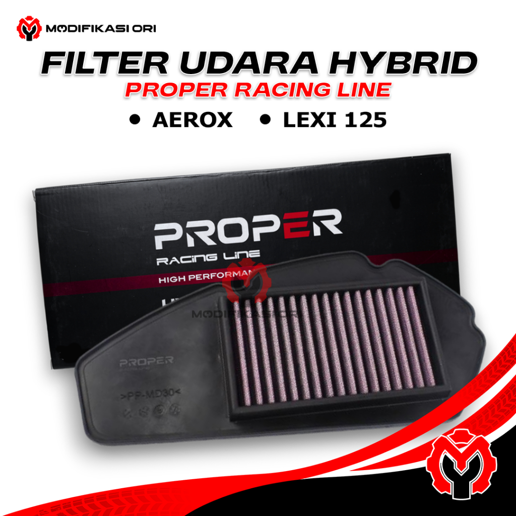 Jual LEXI 125 - AEROX OLD FILTER UDARA YAMAHA RACING PROPER | Shopee ...