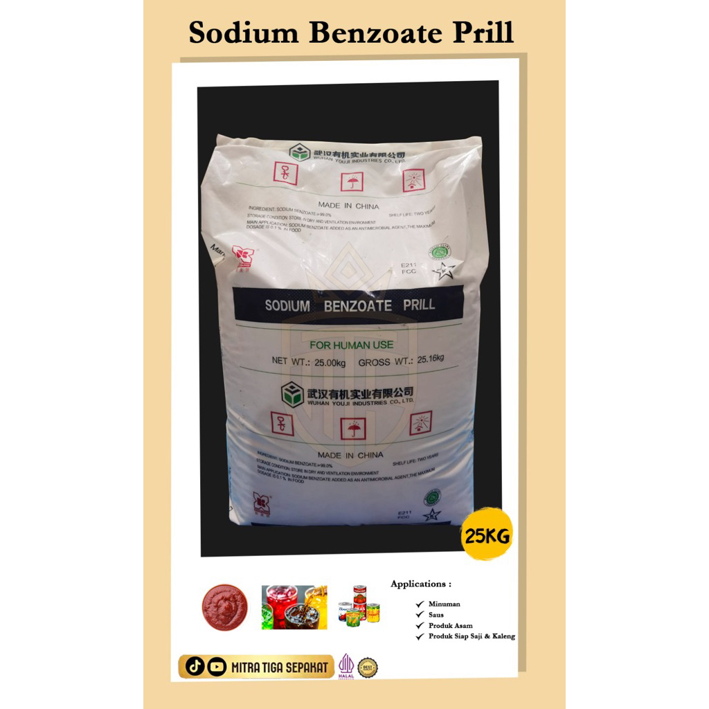 Jual Sodium benzoat Prill - 25KG | Shopee Indonesia