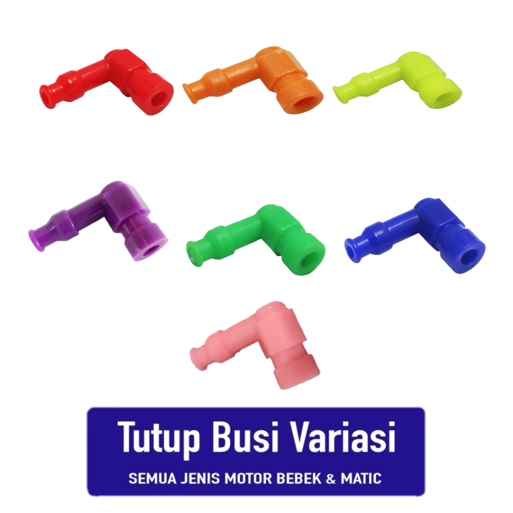 Jual [RNDM] KEPALA / COP / TUTUP BUSI MOTOR VARIASI UNIVERSAL MOTOR ...
