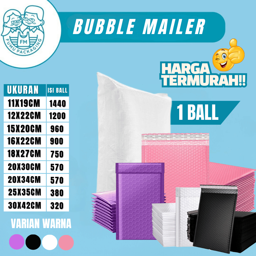 Jual Bubble mailer /Amplop Bubble/ Bubble Bag / Polybubble Rusfet ...
