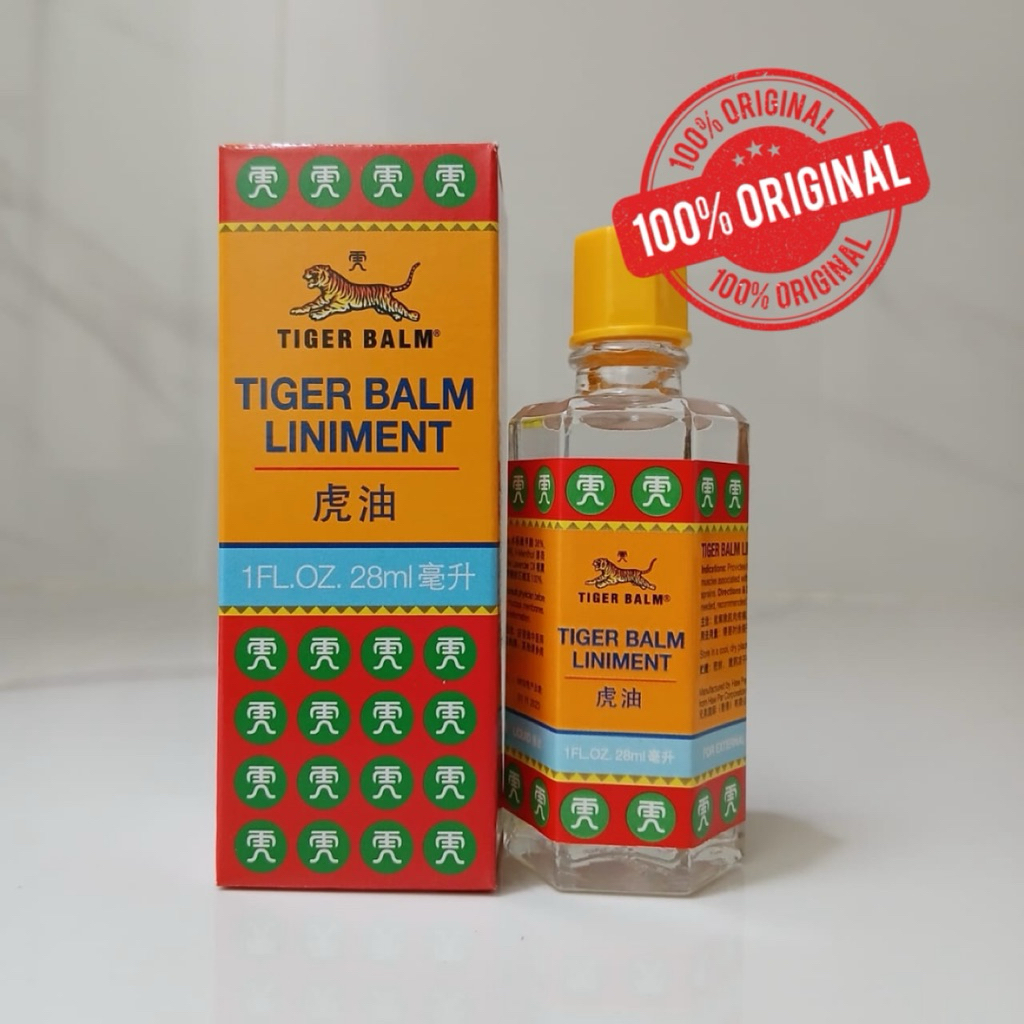 Jual Tiger Balm Liniment 28ml Original Singapore Minyak Angin Tiger ...