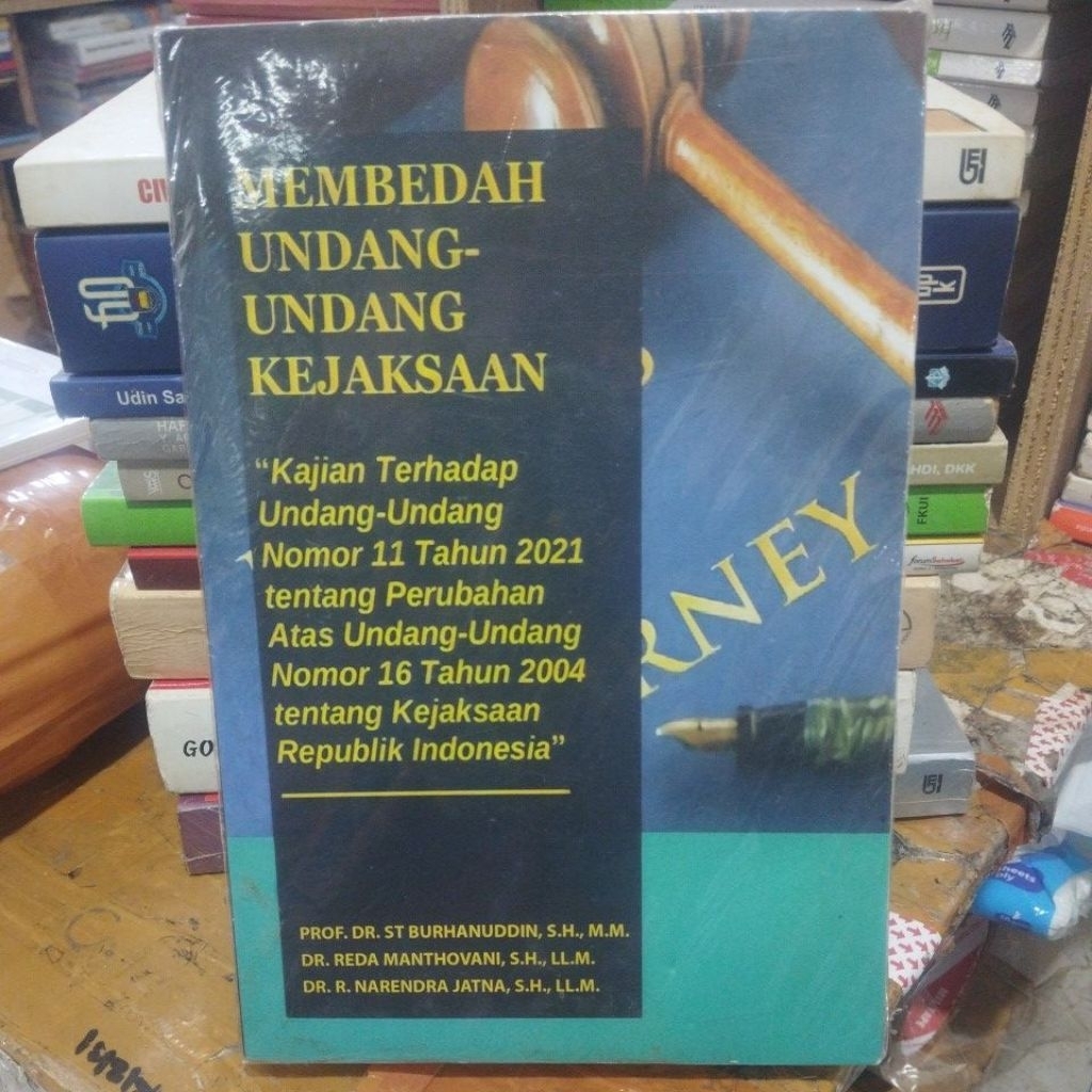 Jual "Original" membedah undang-undang kejaksaan by Prov. dr.st ...