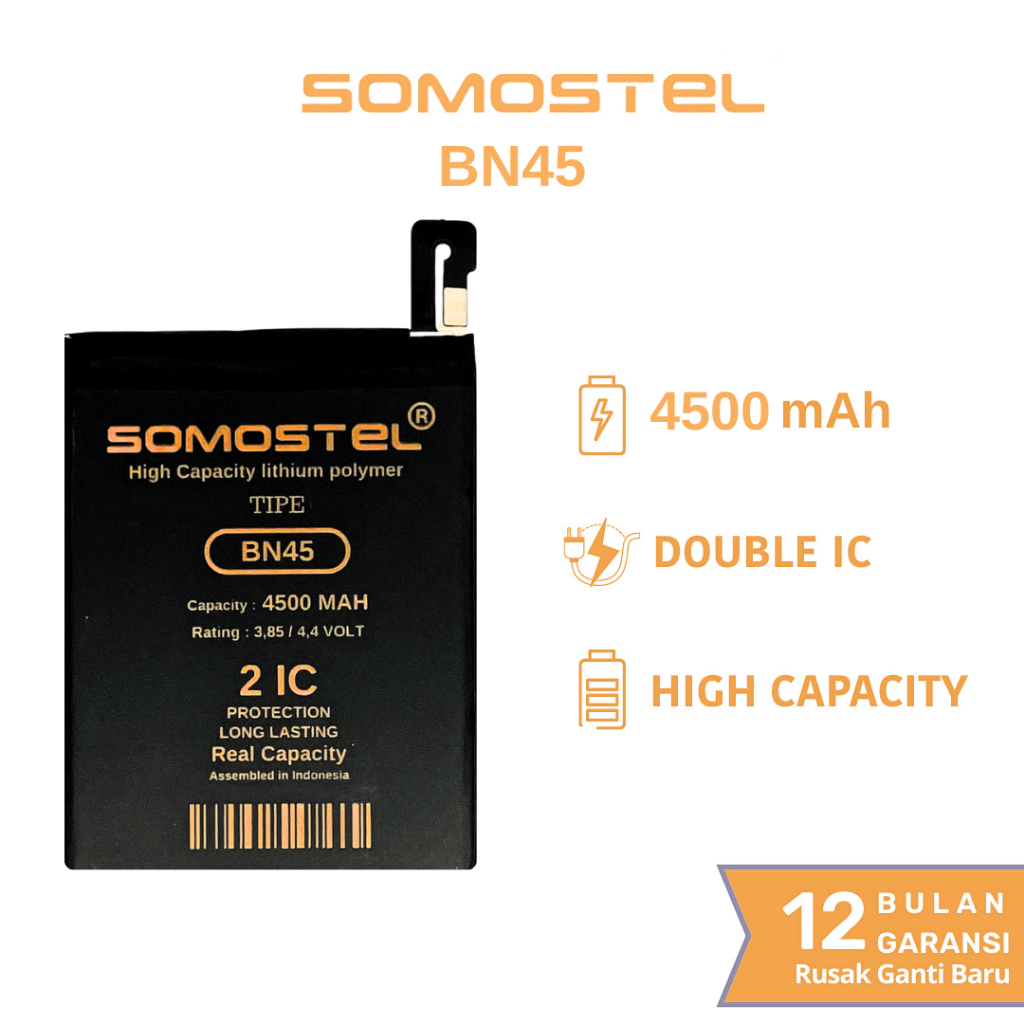 Jual Somostel - BN45 Redmi Note 5 / Redmi Note 5 Pro Batre Batrai ...