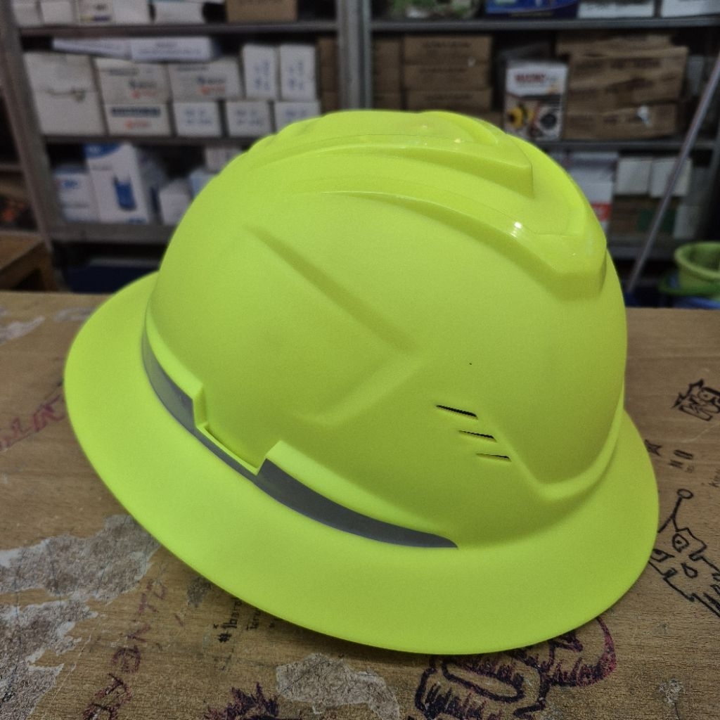 Jual Helm MSA V-Gard C1 Fullbrim New Fastrack - Safety Helmet Proyek ...