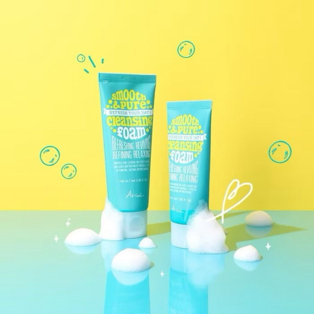 Jual Ariul Face Wash Clensing Facial Foam 50ml • Ariul Moistrurizer ...