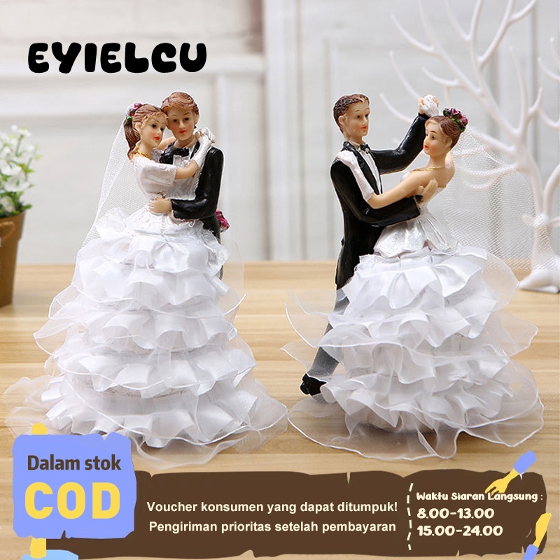 Jual Eyre Karakter pernikahan, kerajinan resin, dekorasi kue pernikahan ...