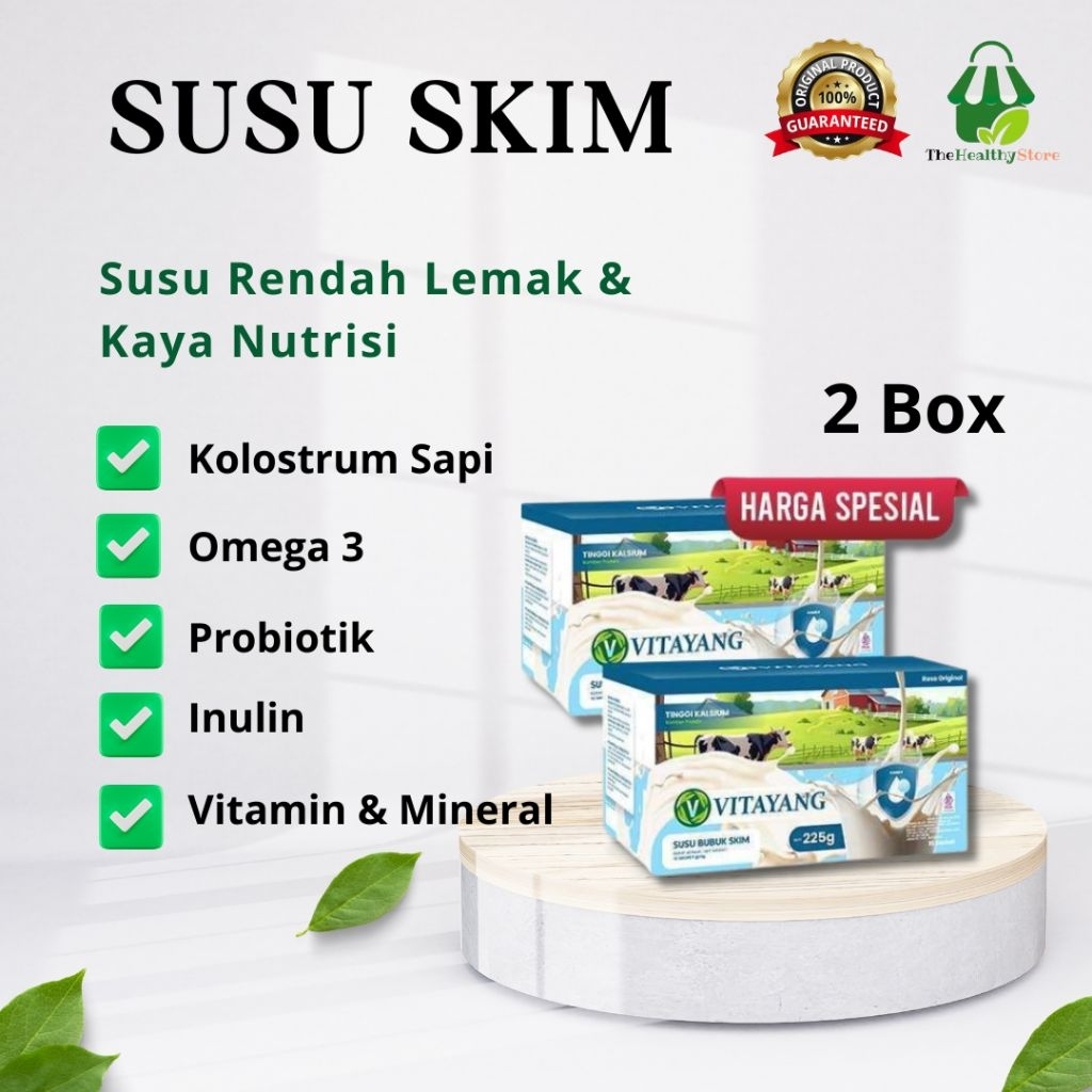 Jual Vitayang Susu Bubuk Skim Colostrum Sapi – Tinggi Protein, Rendah ...