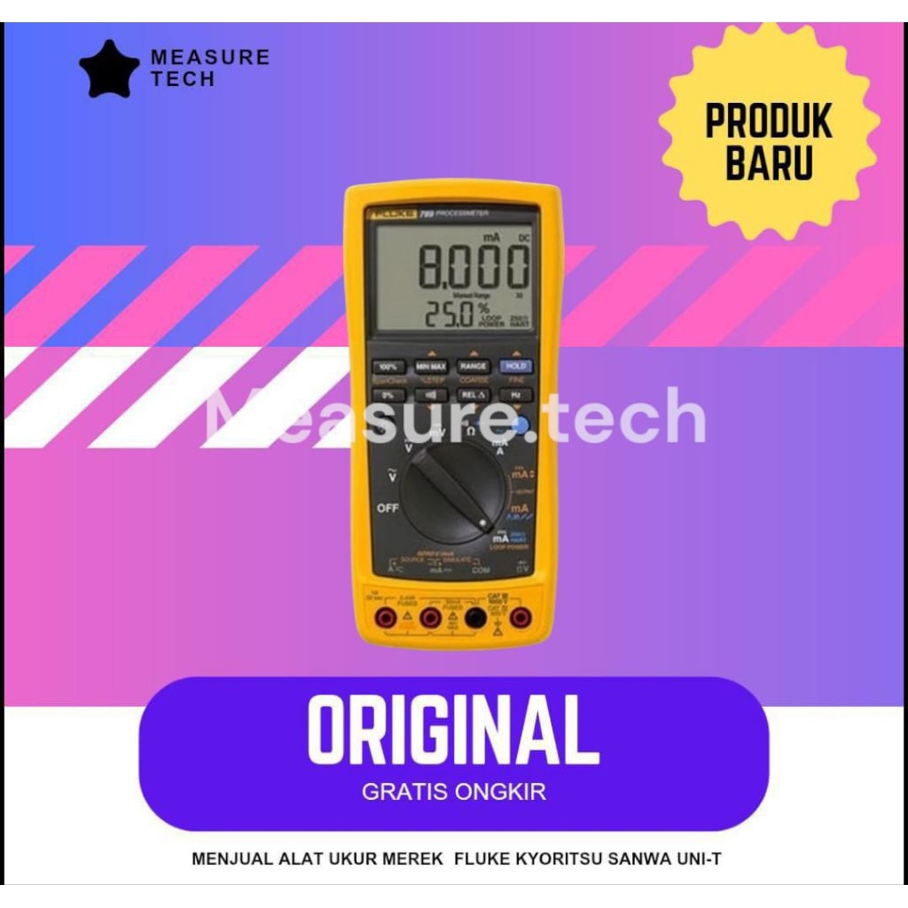 Jual Fluke 789 Processmeter Digital Multimeter Processmeter original 100% | Shopee Indonesia