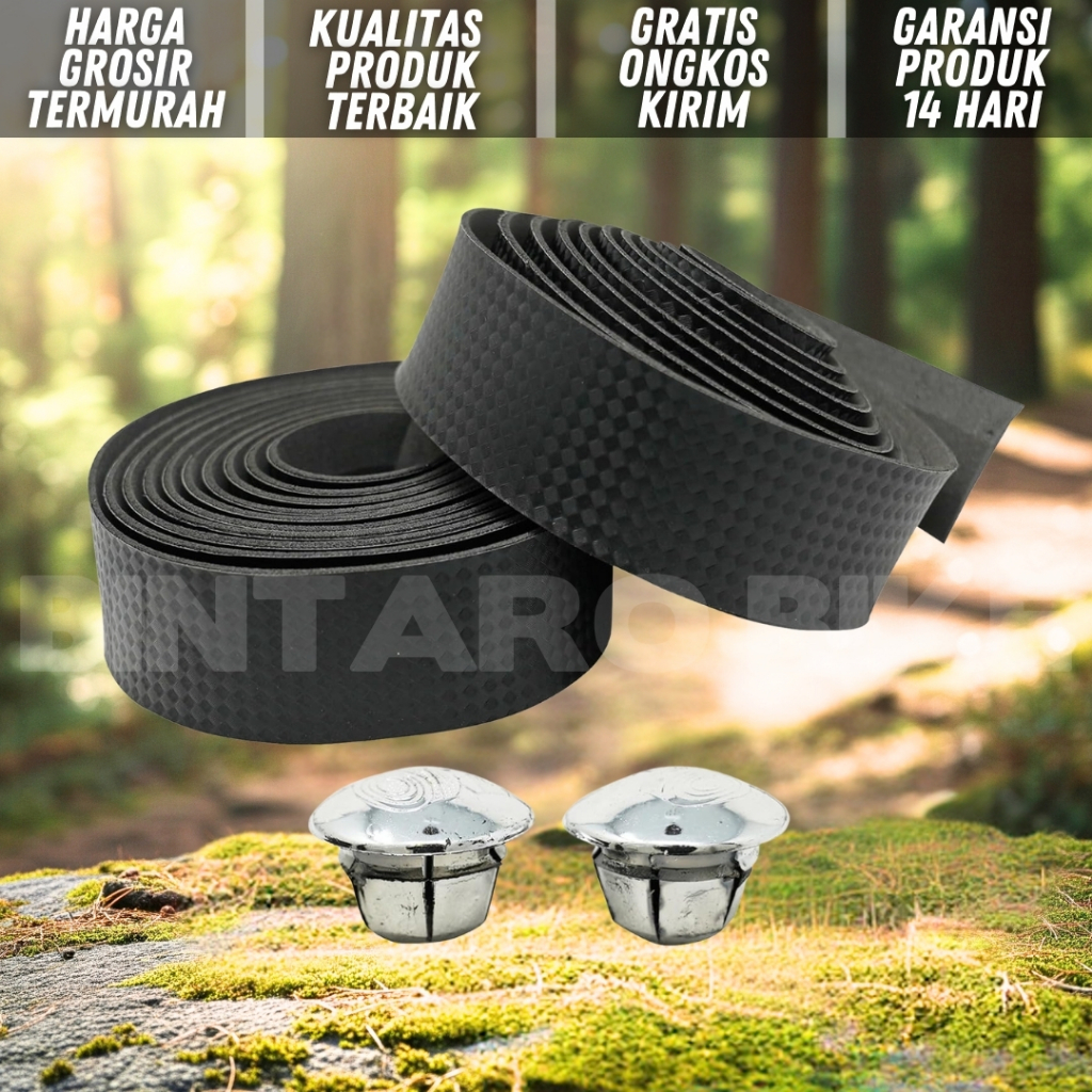 Jual 2 Roll Bartape Carbon 3D Dropbar Sepeda Balap Fixie Handlebar Hand ...