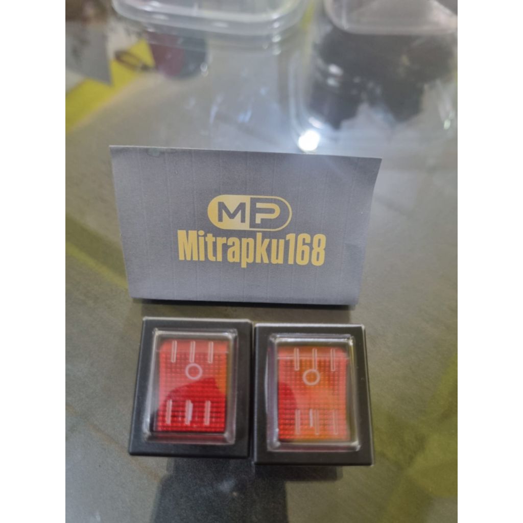 Jual Saklar On Off Pompa Satelit 16A 250V / Switch Kontrol Box 4 Pin ...