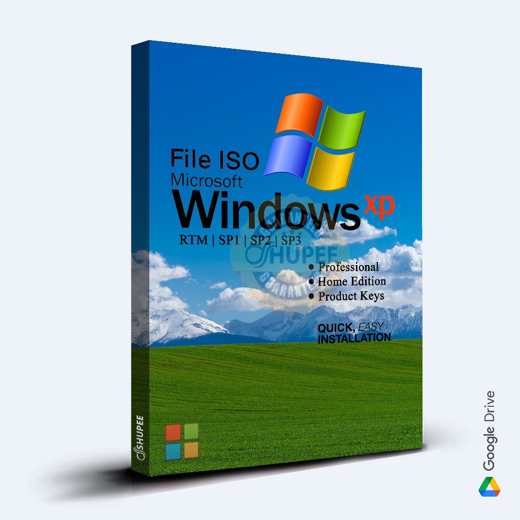 Jual ISO FILE - WINDOWS® XP | RTM | SP1 | SP2 | SP3 | 86 | Shopee Indonesia