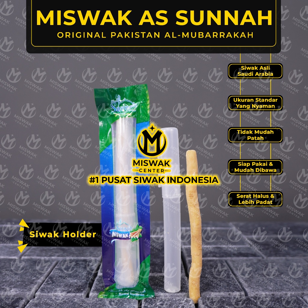 Jual [MISWAK AS SUNNAH - DENGAN HOLDER] - SIWAK SUNNAH ROSUL - ORIGINAL ...