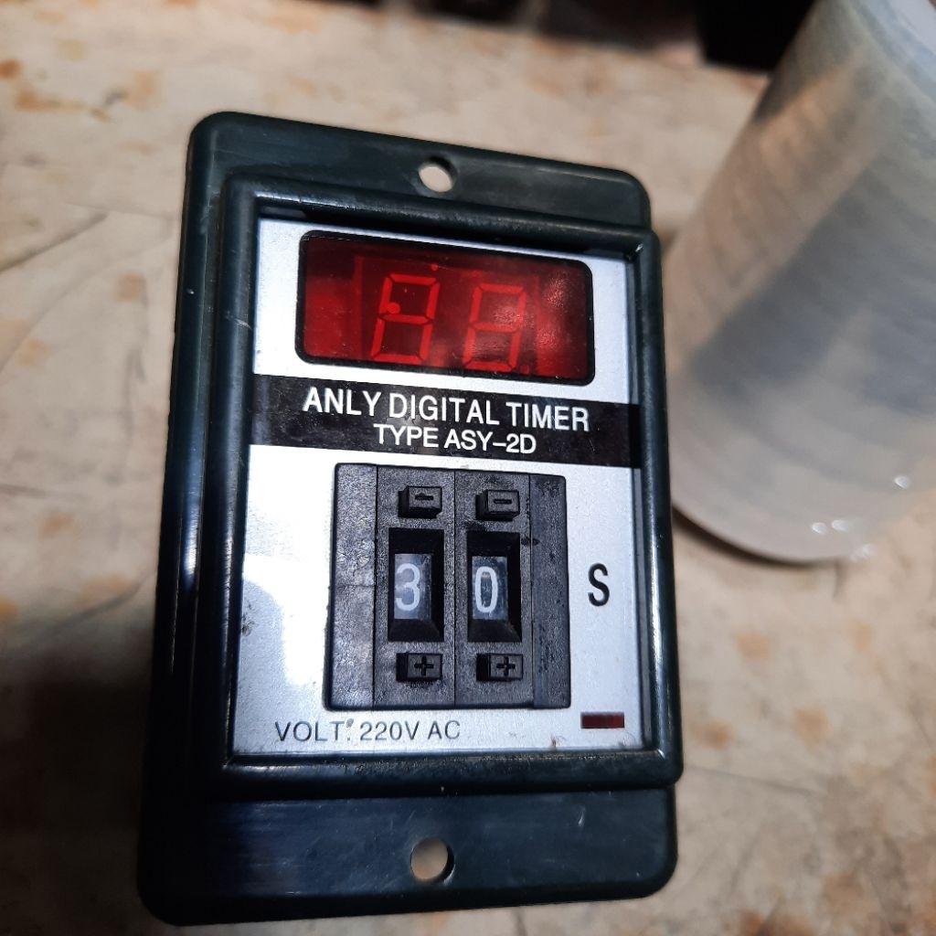 Jual TIMER DIGITAL ANLY ASY-2D 99S 220vac anly digital timer asy-2d 99 ...