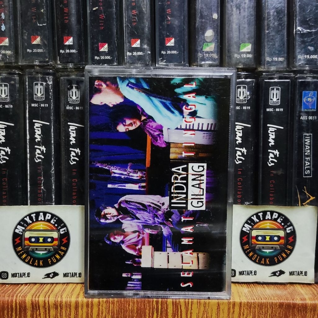 Jual Kaset Pita - Indra Gilang - Selamat Tinggal - Indra Lesmana - Gilang Ramadhan - Radio Tape ...