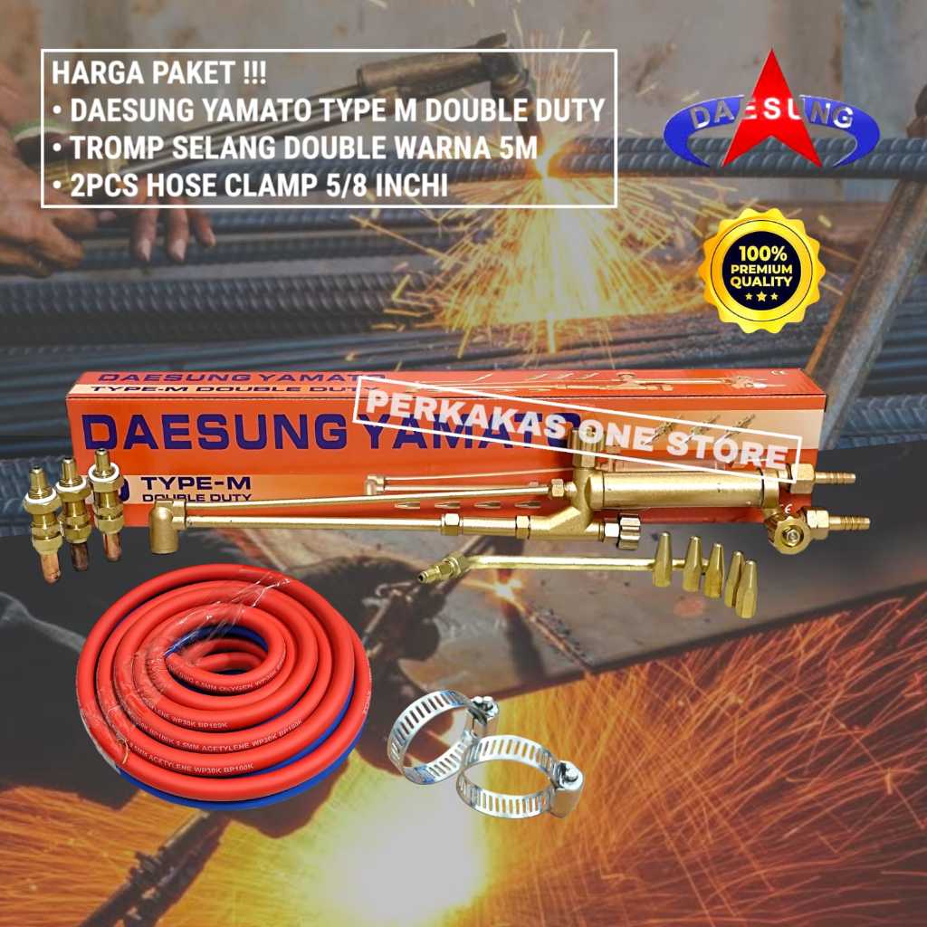 Jual HARGA PAKET DEASUNG Yamato Stang Las Blander Potong Type M Double ...