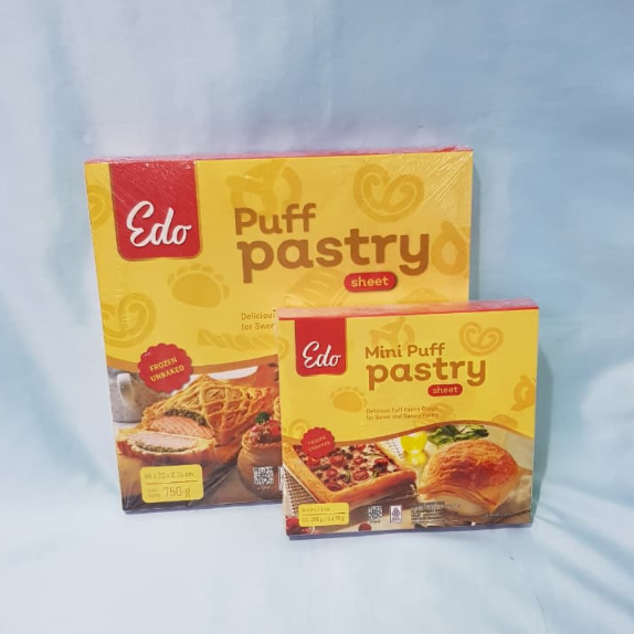 Jual Edo Puff Pastry Sheet 750g/ Mini puff 375g | Shopee Indonesia