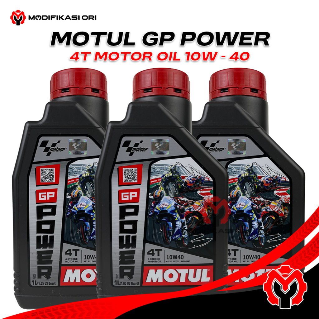Jual MOTUL GP POWER 4T 10W40 1L - OLI MOTOR SUPRA REVO CB150 MEGAPRO ...