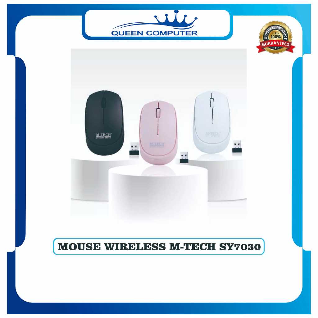 Jual M-Tech Original Mouse Wireless SY-7030 FREE Battery Mouse Wireless ...