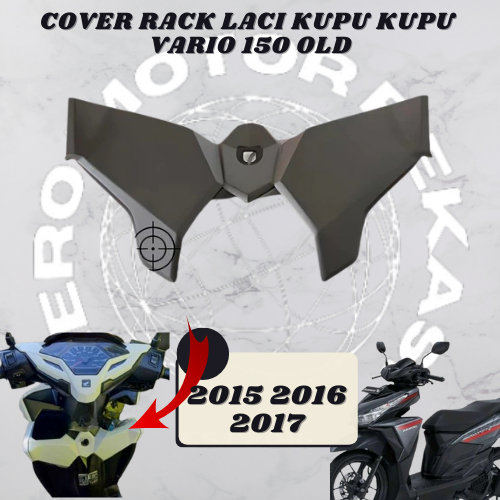 Jual COD - cover rak rack laci dasbor kupu kupu cover kontak vario 125 ...