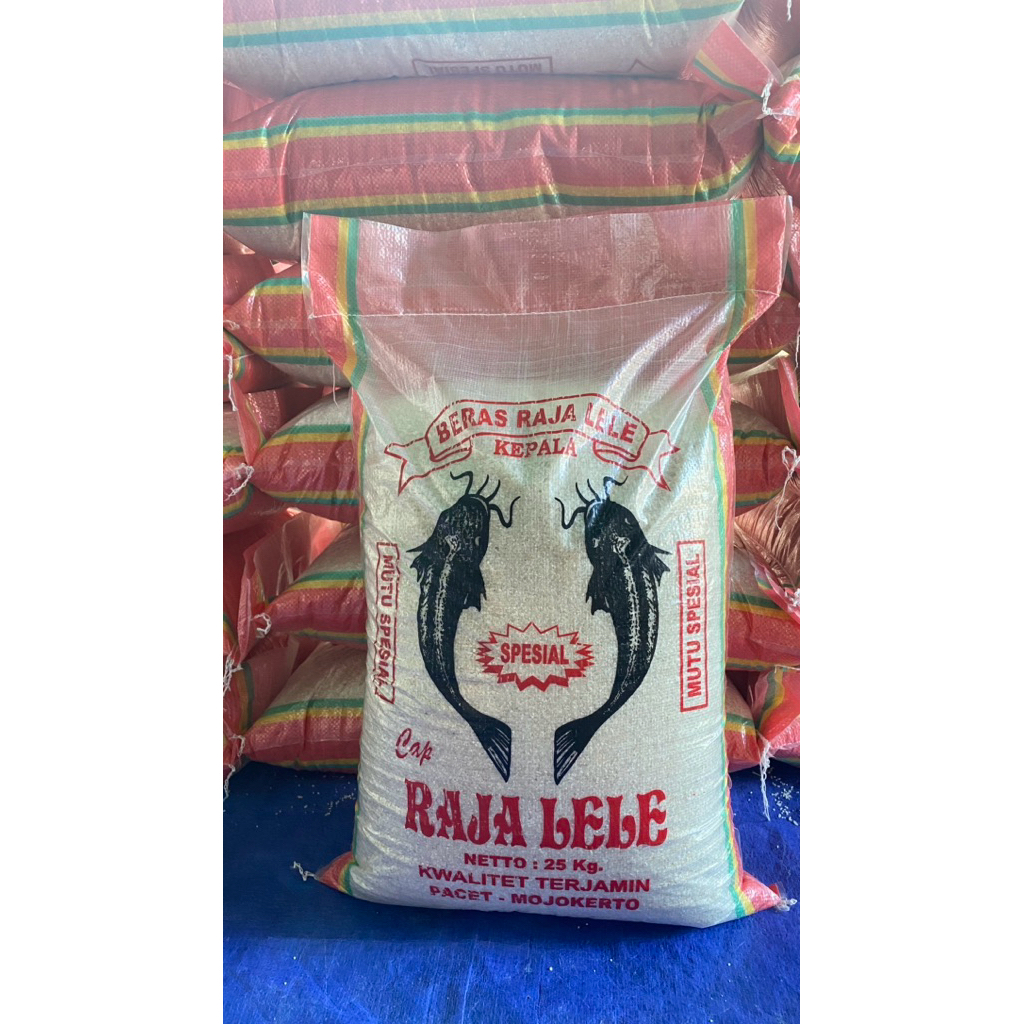Jual BERAS 25kg CAP RAJA LELE | Shopee Indonesia