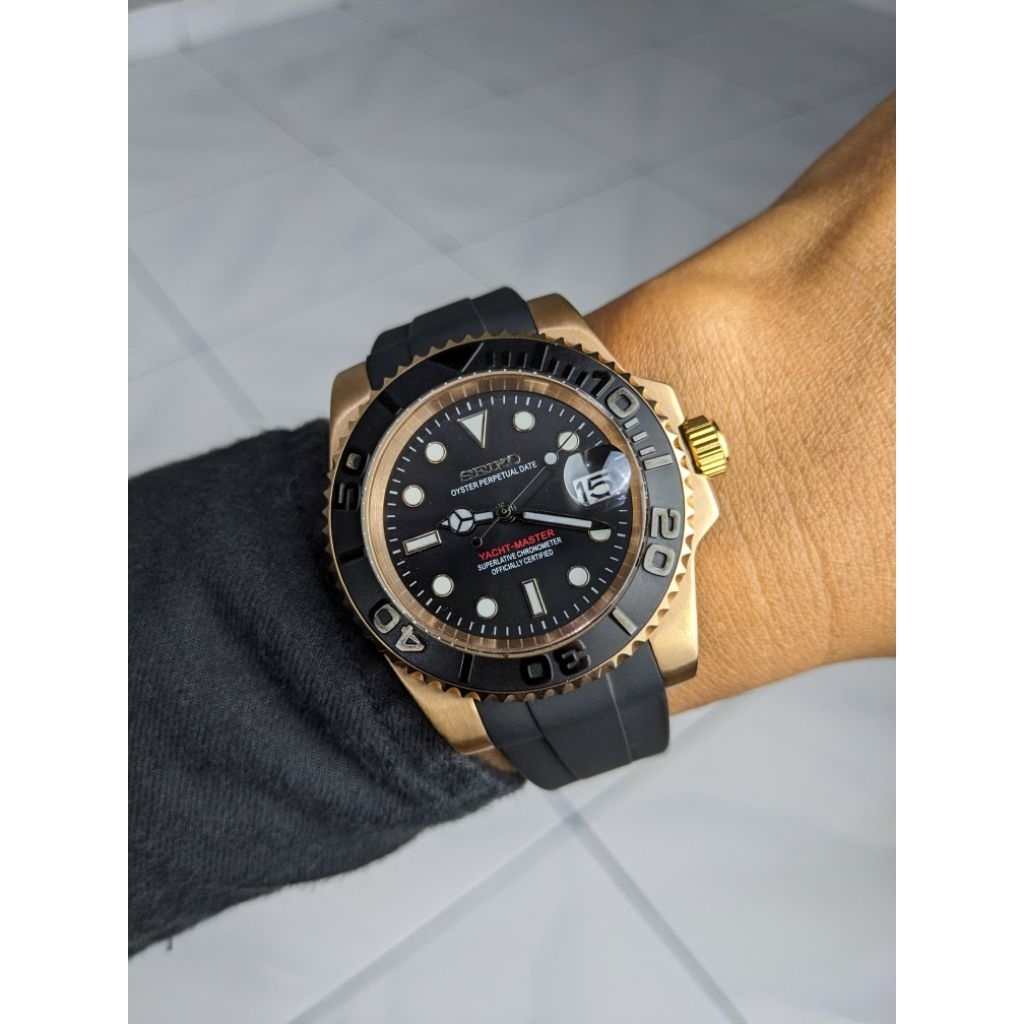 Jual Seiko Mod Yacht Master atau SeikoLex | Shopee Indonesia