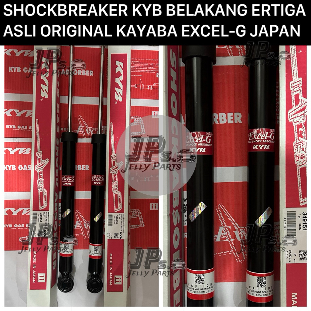 Jual SHOCKBREAKER SHOCK ABSORBER KYB BELAKANG ERTIGA 2012-2017 ASLI ORIGINAL KAYABA EXCEL-G MADE ...