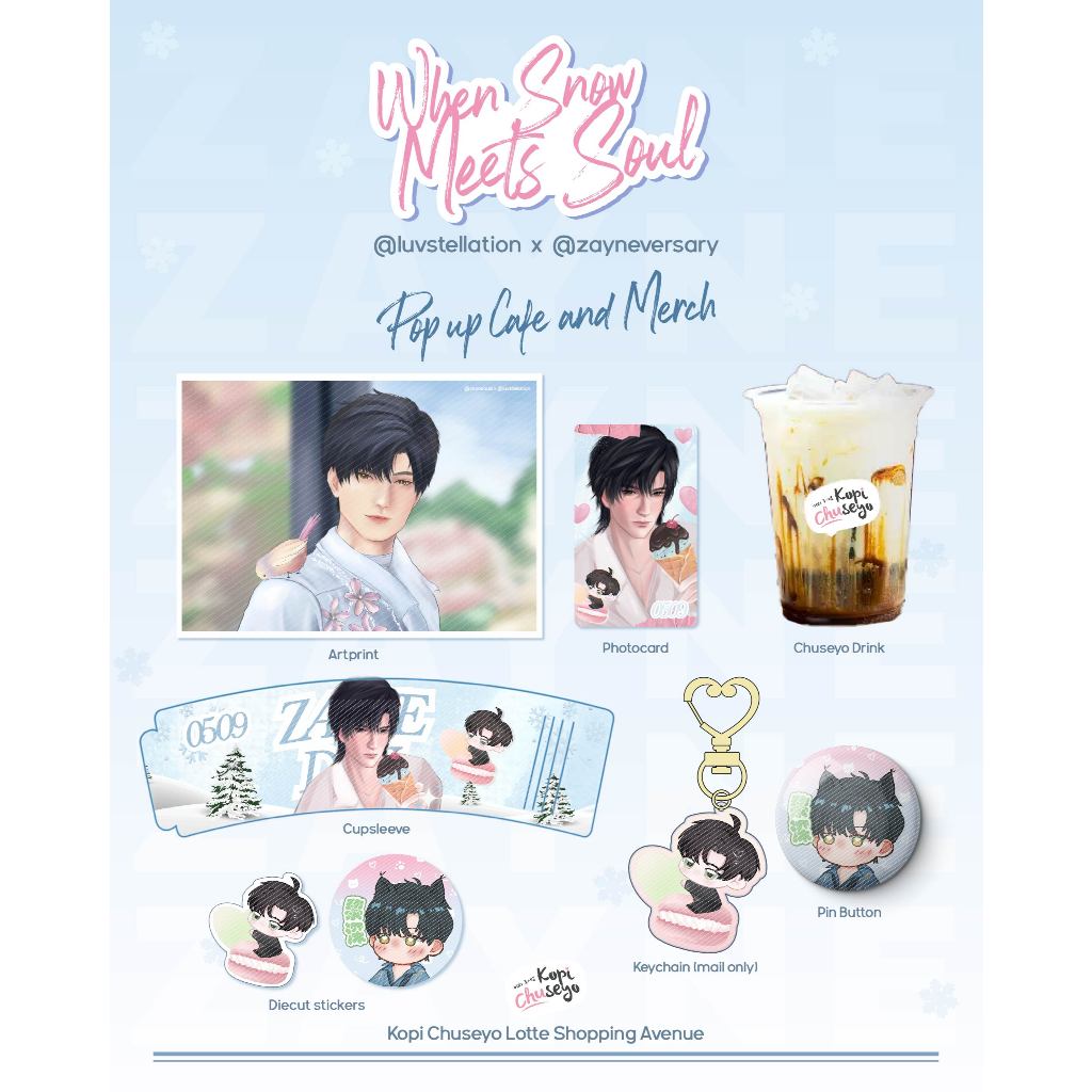 Jual When Snow Meets Soul Pop Up Cafe Merchandise | Shopee Indonesia