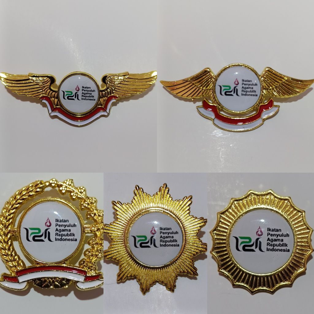 Jual PIN PADI KAPAS MERAH PUTIH LOGO IPARI / IKATAN PENYULUH AGAMA ...