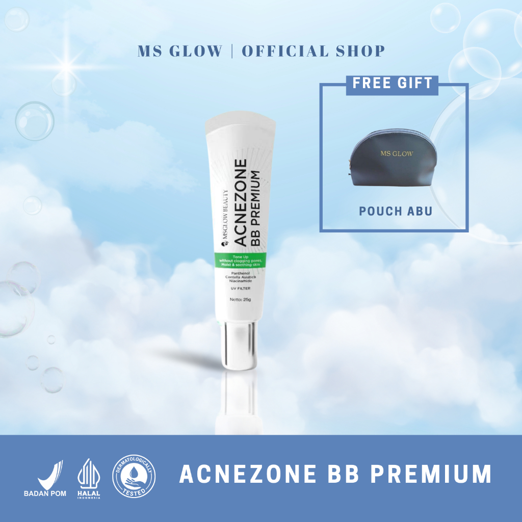 Jual MS Glow Acnezone BB Premium - Blemish Skin Free Solution | Shopee ...