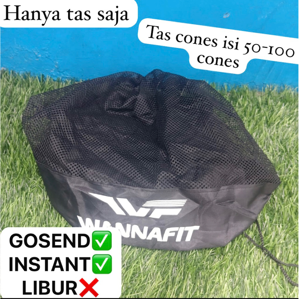 Jual WANNAFIT TAS CONE MANGKOK ISI 50-100 CONE || tas / wadah cones ...