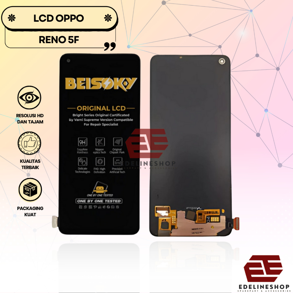 Jual LCD TOUCHSCREEN OPPO RENO 5F COMPLETE ORIGINAL | Shopee Indonesia