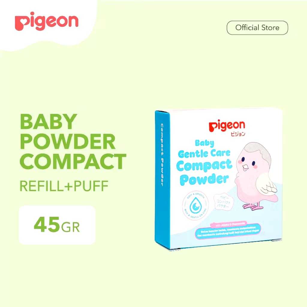 Jual Pigeon Baby Powder pigeon baby gentle care 45gr / Compact powder ...