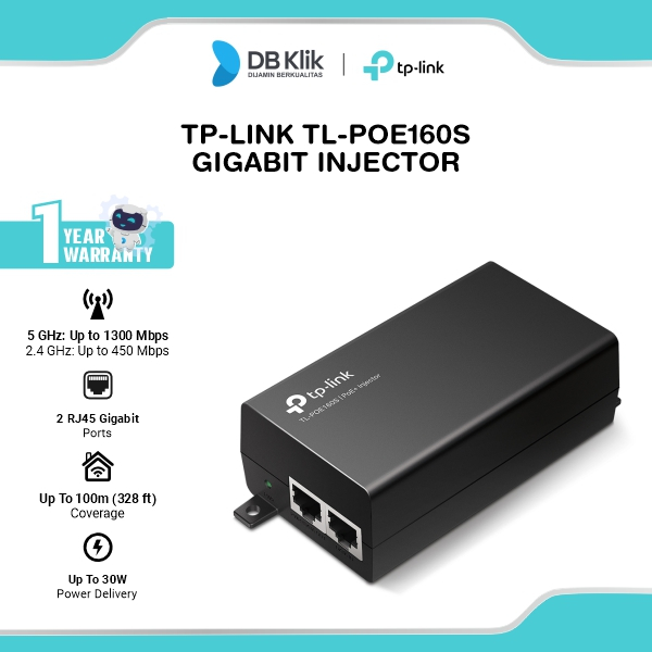 Jual TP-Link TL-POE160S PoE Injector Gigabit | Shopee Indonesia