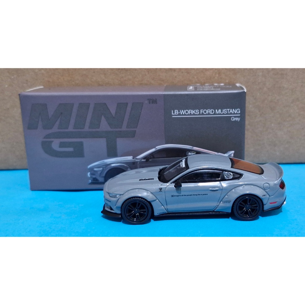 Jual Mini GT 470 LB-Works Ford Mustang Grey | Shopee Indonesia