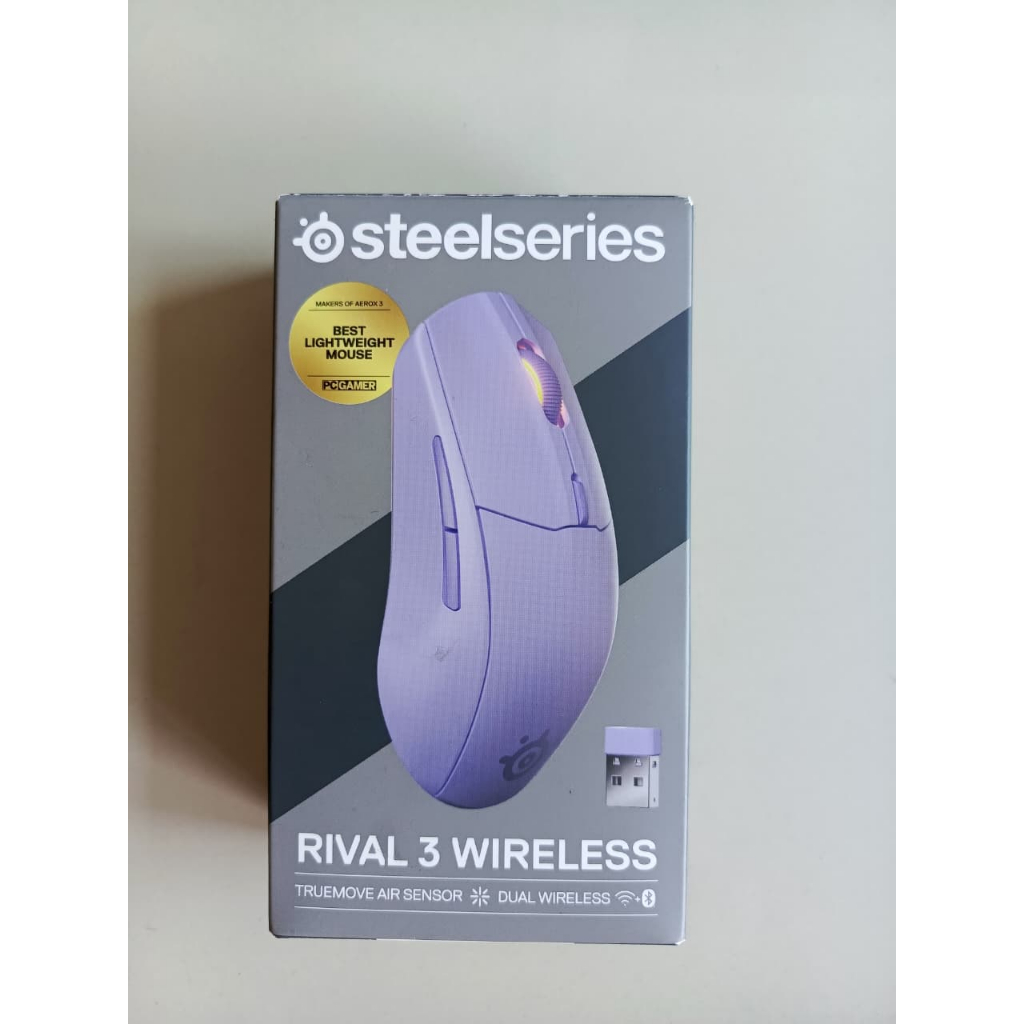 Jual Steelseries RIval 3 Wireless RGB Gen 2 - Gaming Mouse - Purple | Shopee Indonesia