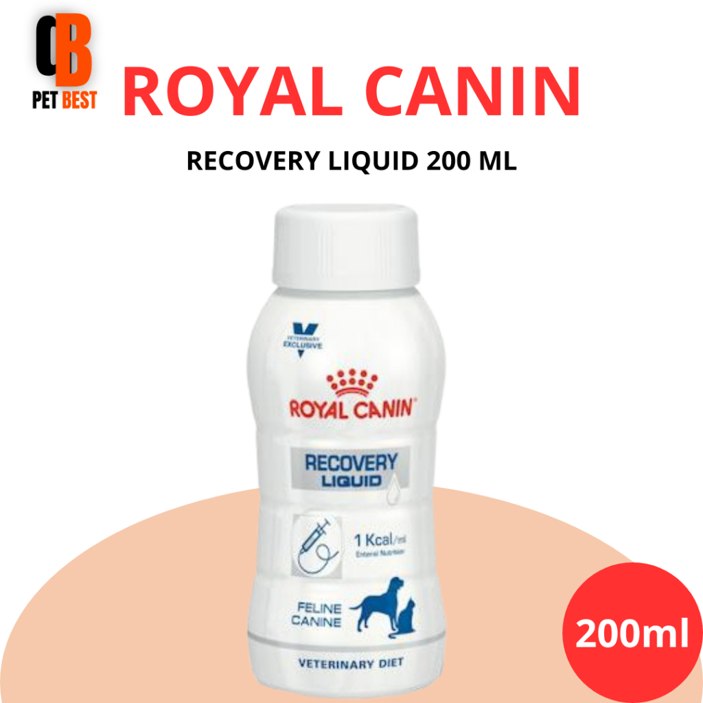 Jual Royal Canin Vet Recovery Liquid 200ml Makanan Kucing Anjing Sakit ...